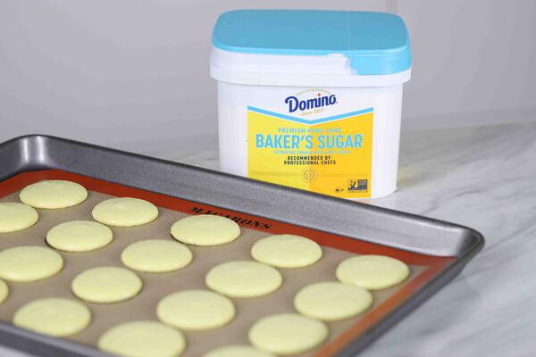 French Meringue for macarons with Bakers Sugar™ | Domino® Sugar